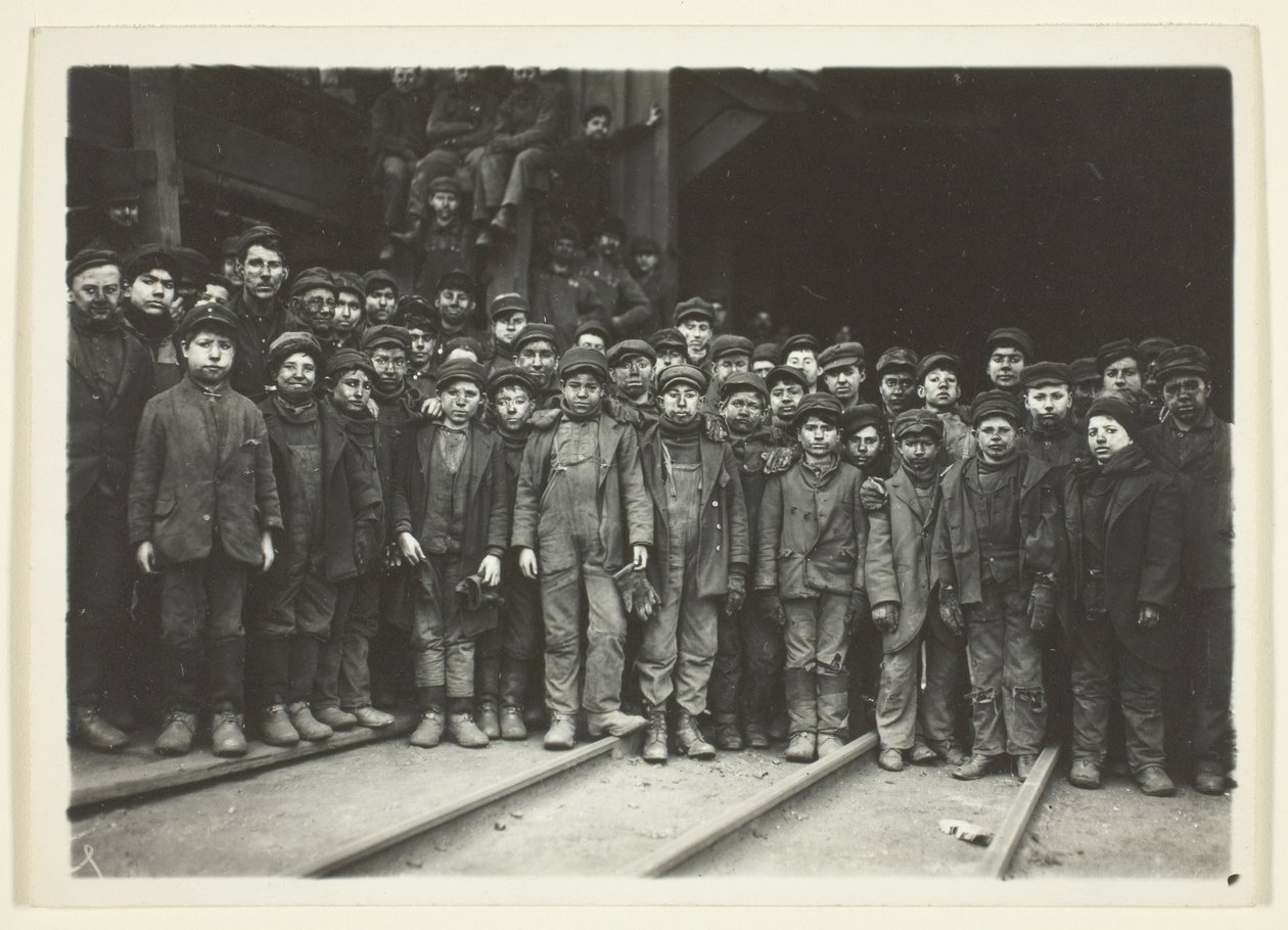 Breaker Boys by Lewis Wickes Hine: Premium art reproduction