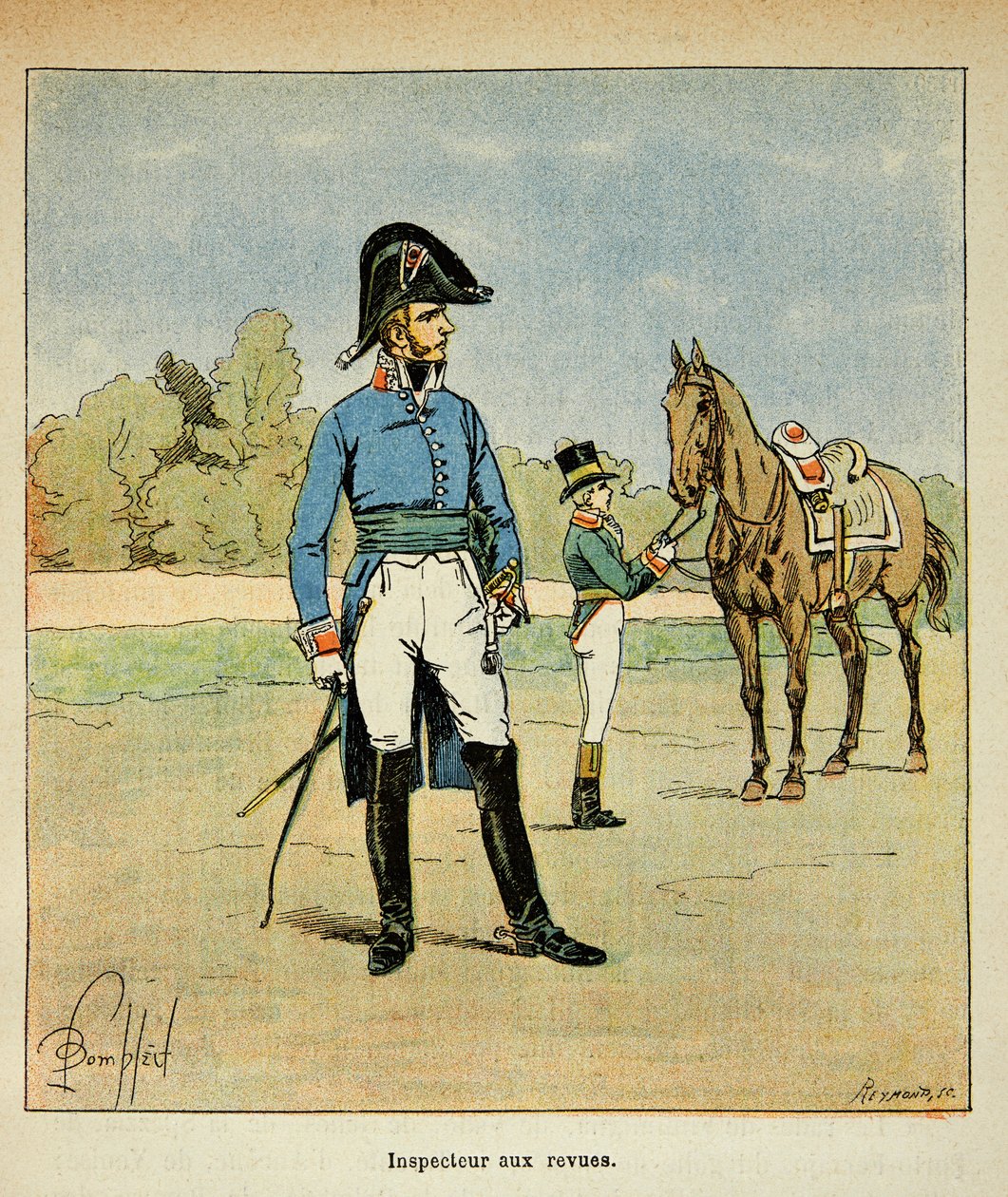 Illustration by Louis Bombled from the book 'The Memorial of Saint ...