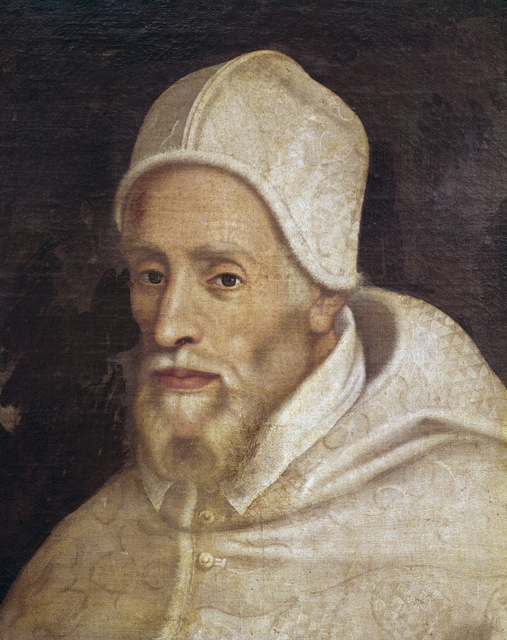 Portrait of Pope Paul III by Luca Longhi: Fine art print