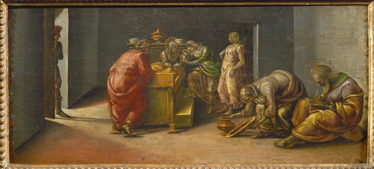 The Birth of Saint John Baptist by Luca Signorelli