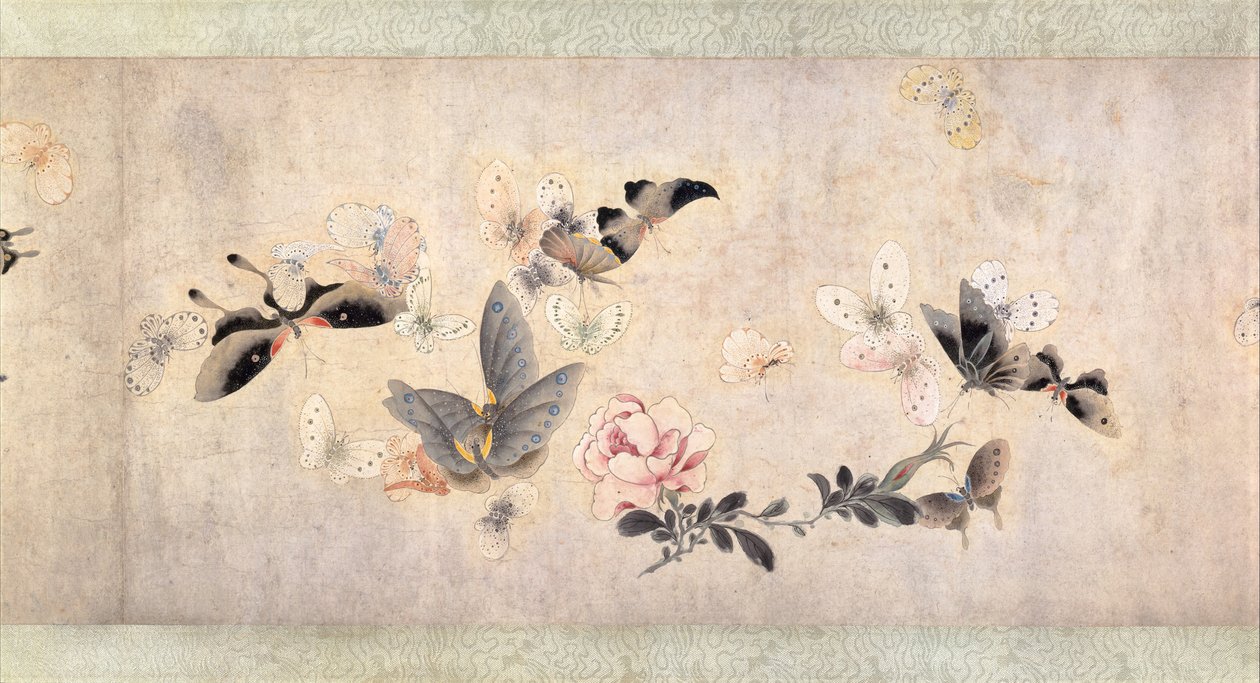 Flowers and Butterflies by Ma Quan: Premium art reproduction