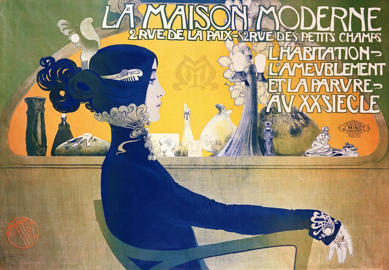 La Maison Moderne by Manuel Orazi: Premium art reproduction