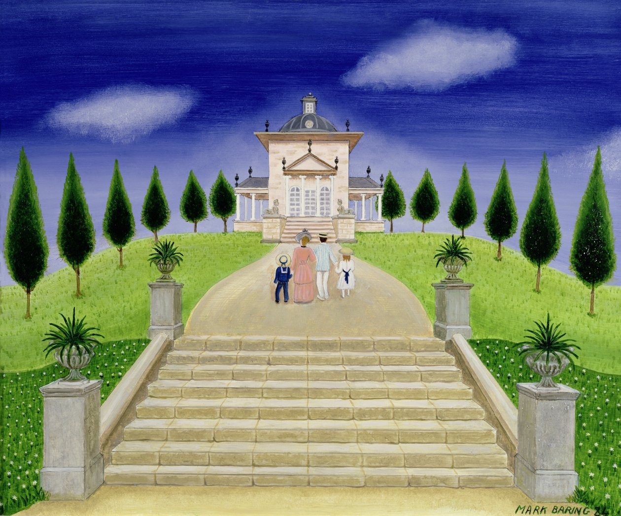 Temple of the Four Winds by Mark Baring: Fine art print
