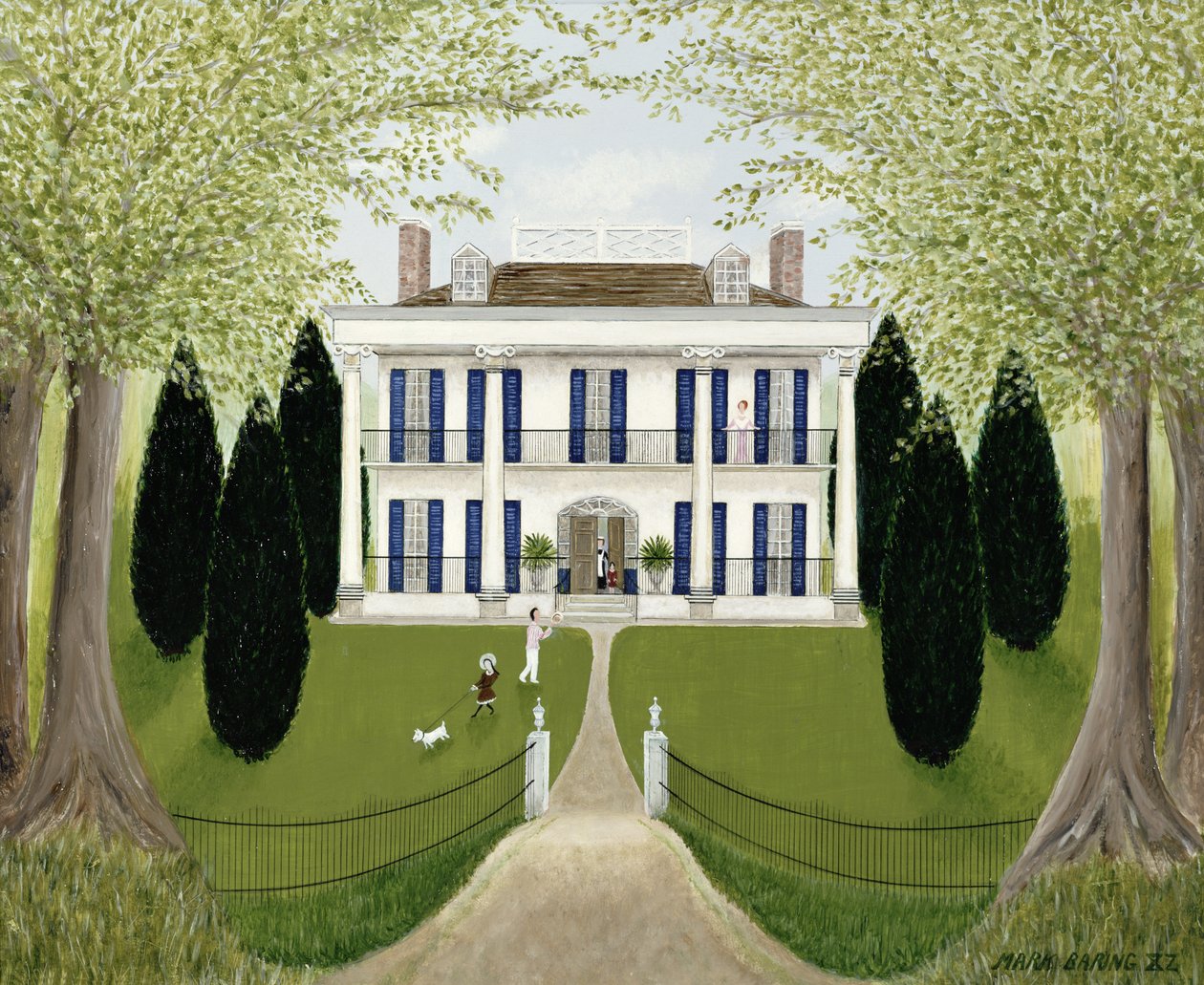 Walk in the Park by Mark Baring: Buy fine art print