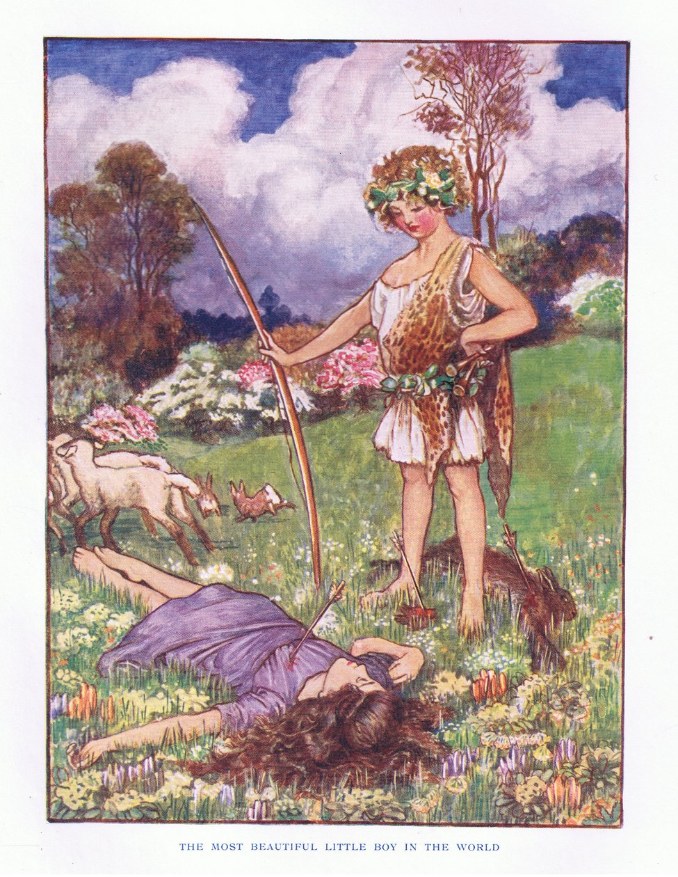 The most beautiful little boy in the world (illustration from Lady Ann ...
