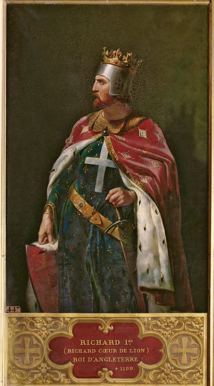 Richard I the Lionheart, King of England, 1841