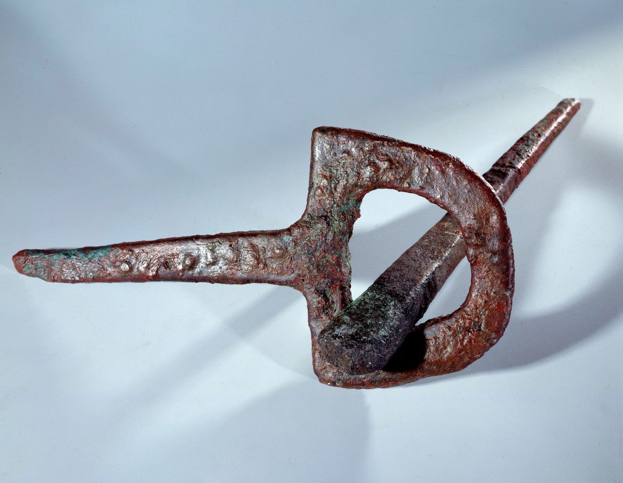 Mesopotamia: Foundation Figurine (Nail and Its Copper Support)