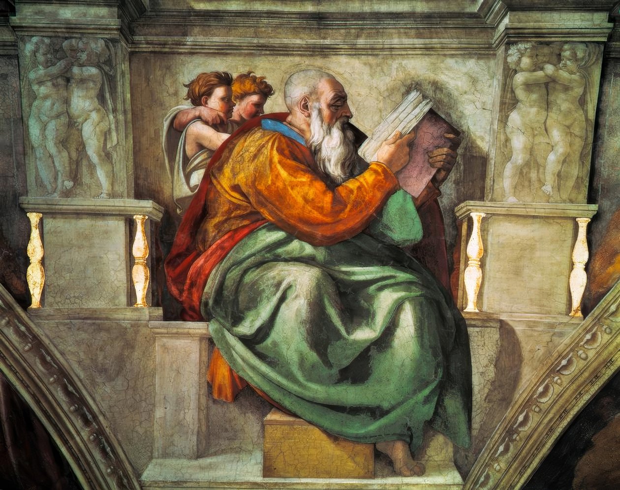 The Prophet Zechariah by Michelangelo Buonarroti