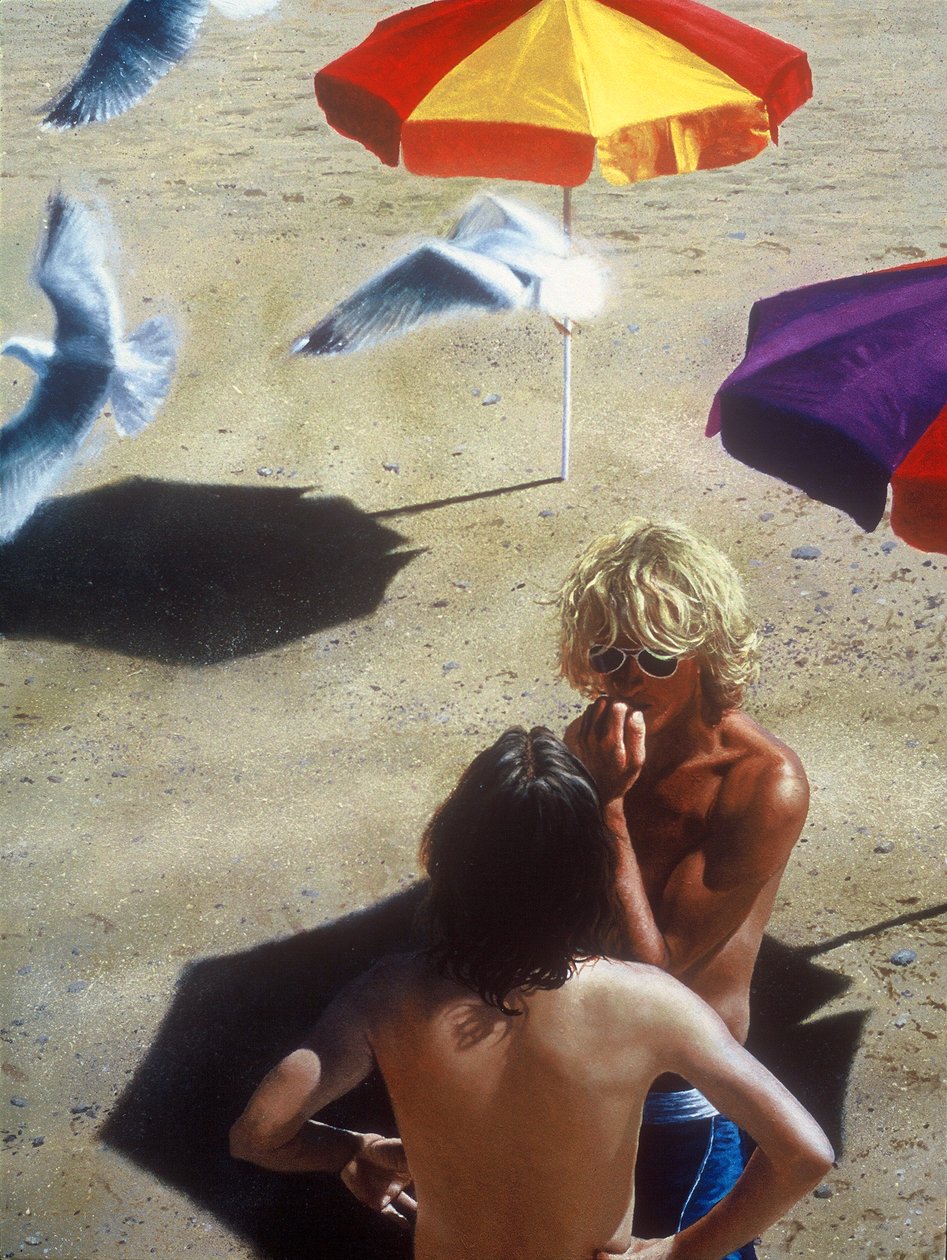 Conversation by Mike Briscoe: Buy fine art print