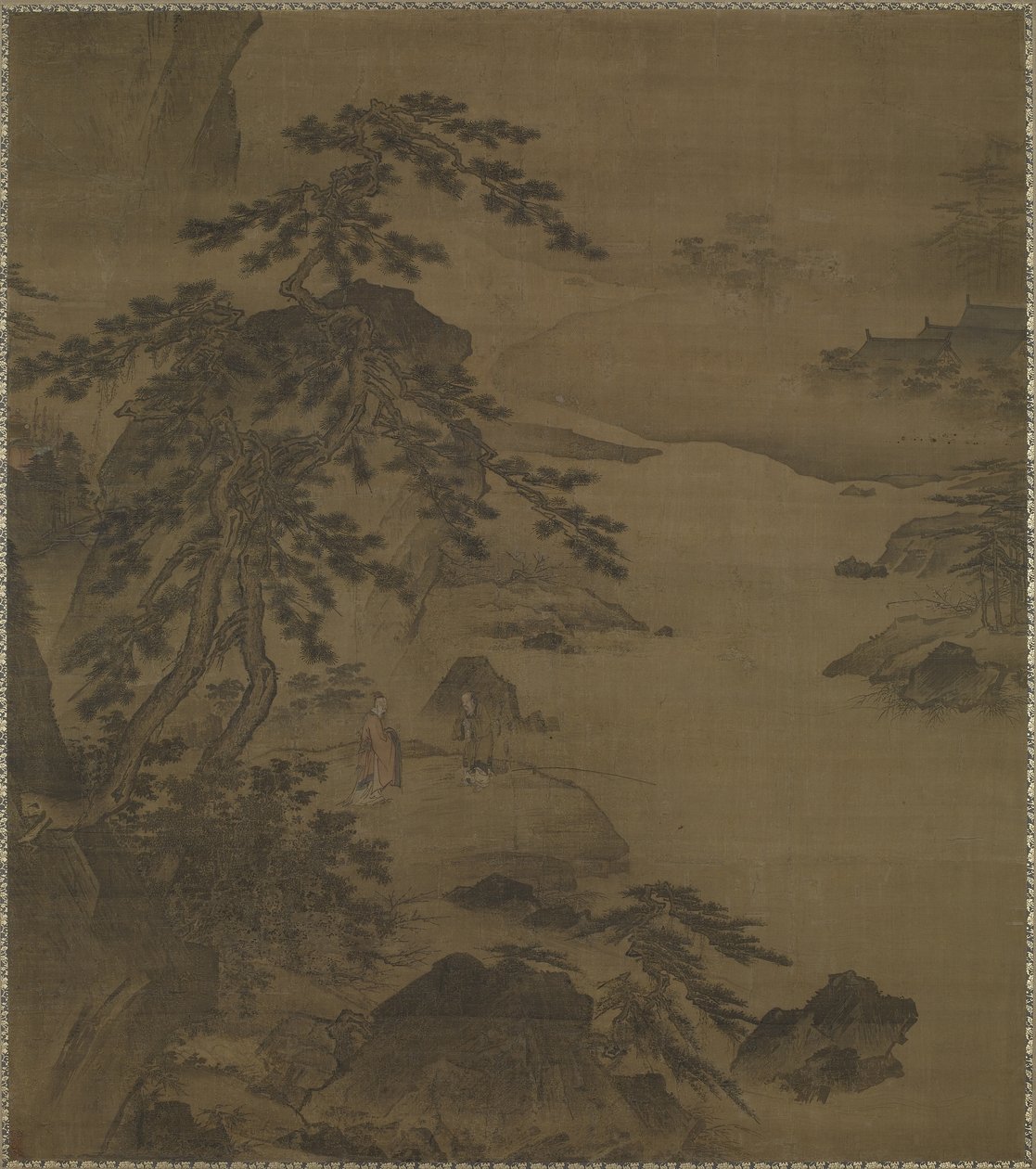 Visiting the Sage at Wei River, Mid-15th Century