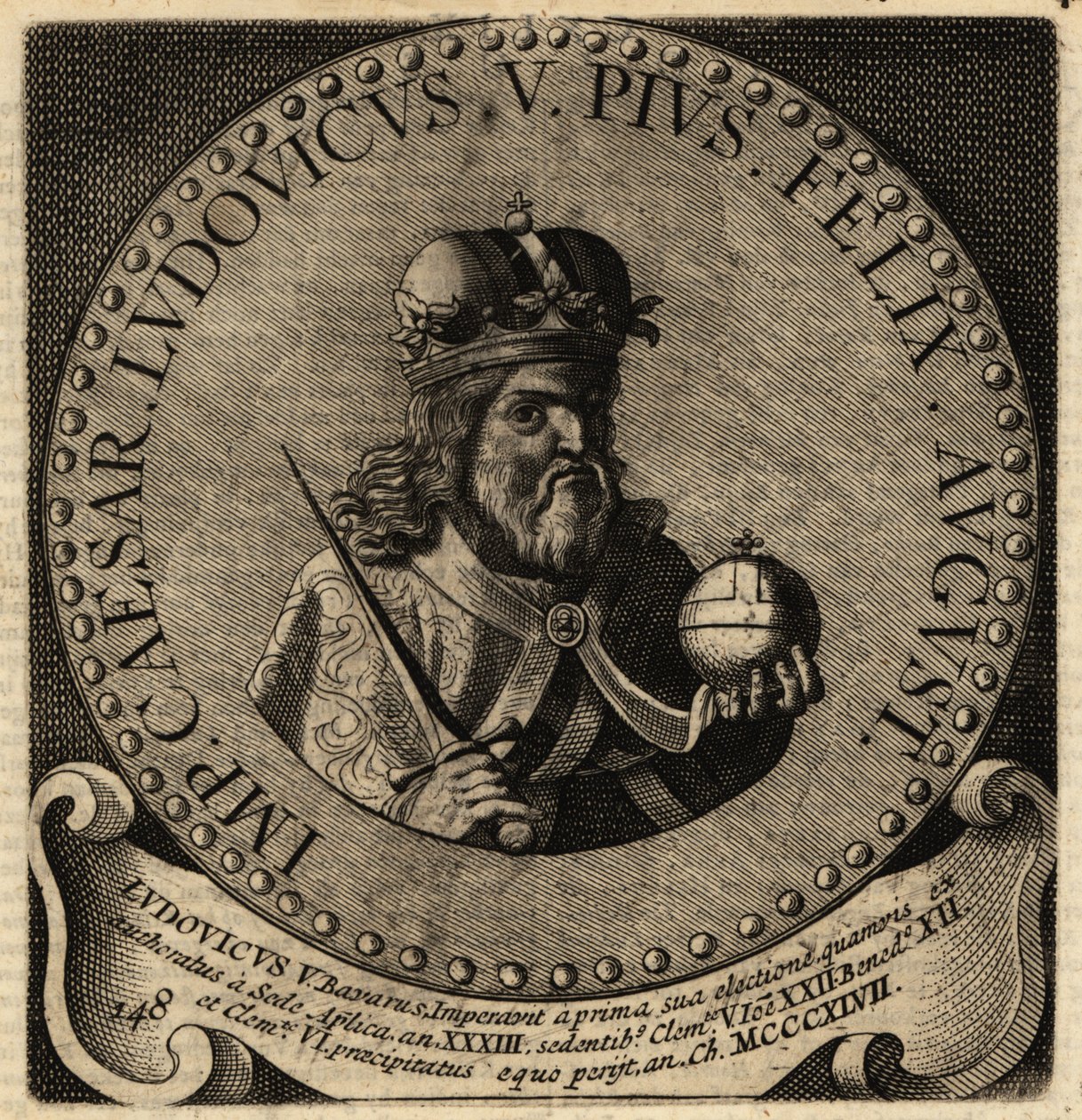 Holy Roman Emperor Louis IV by Netherlandish School