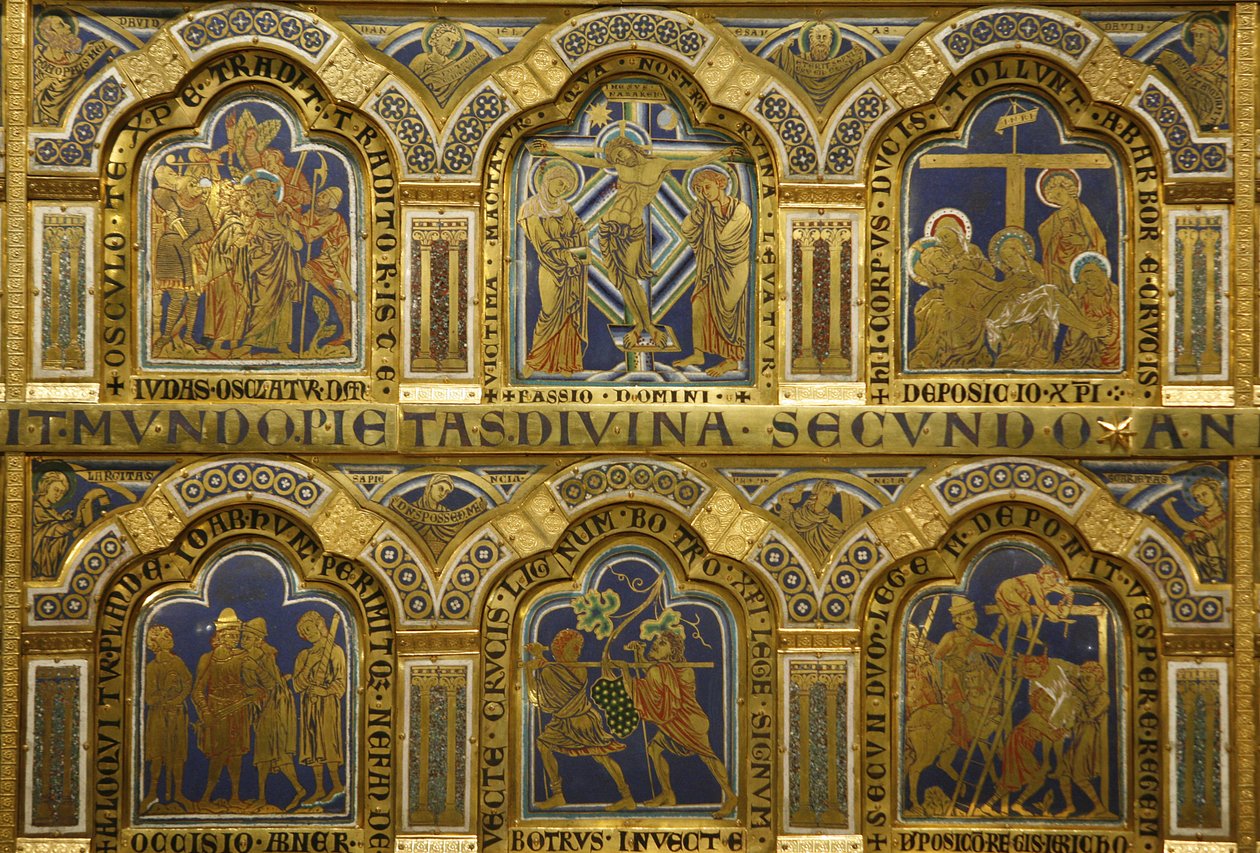 The Verdun Altar by Nicholas of Verdun, Completed in 1181 ...