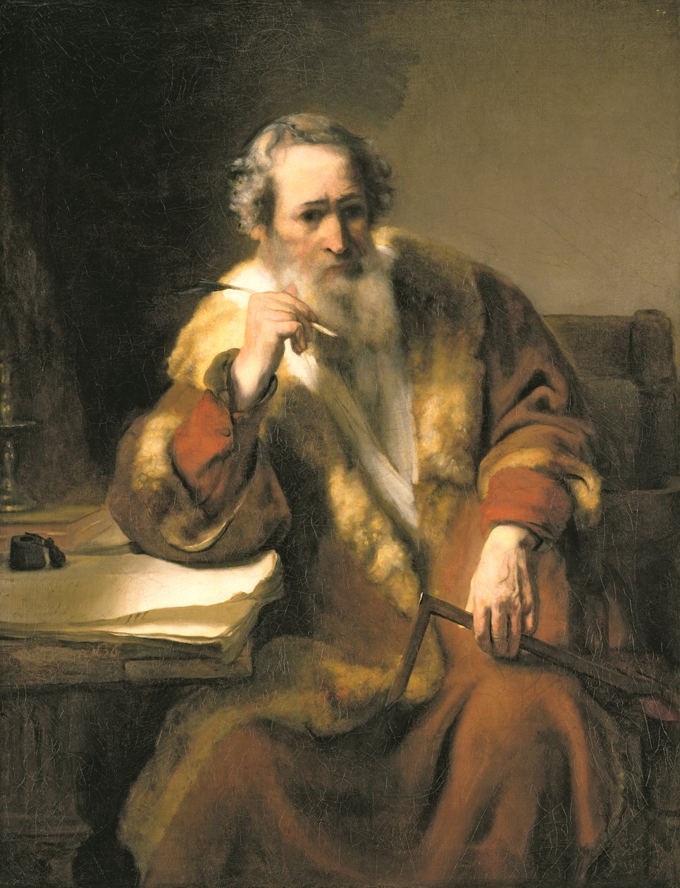 The Apostle Thomas by Nicolaes Maes: Buy fine art print