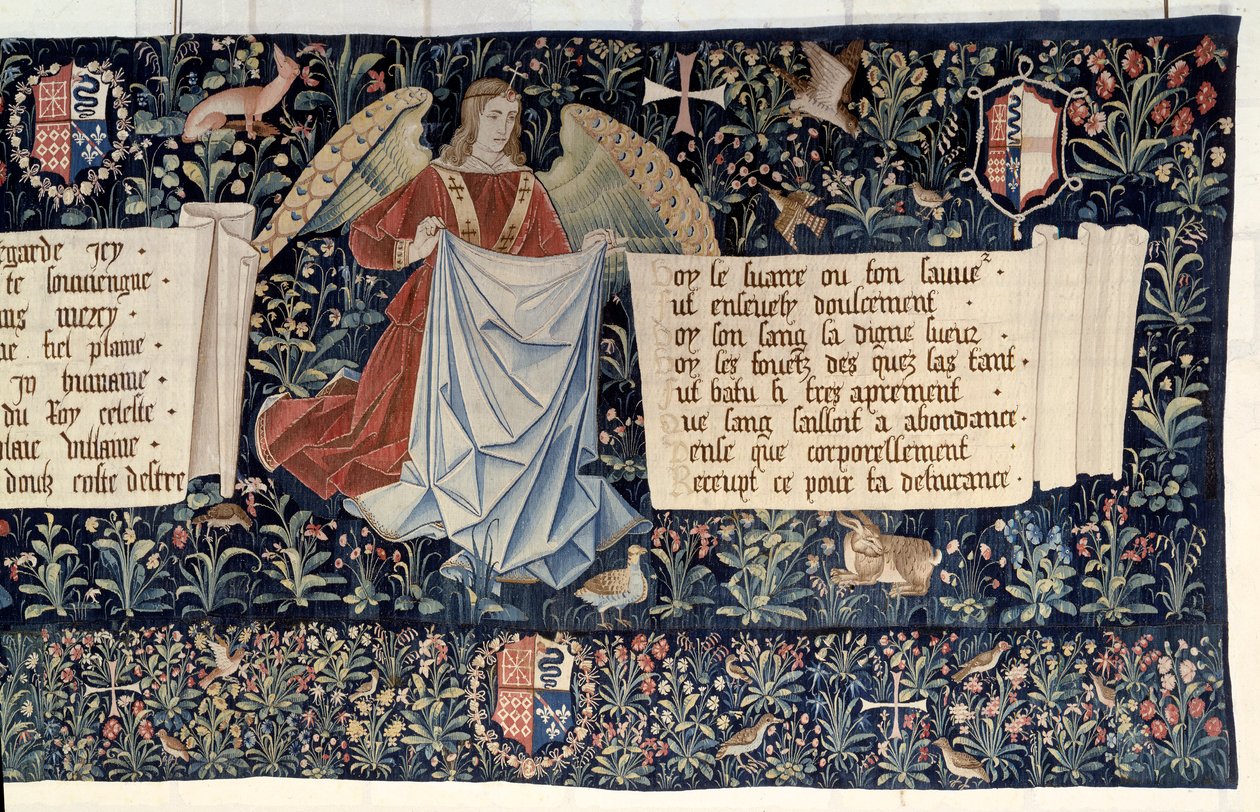 Hanging of the Revelation: Angels Carrying Instruments of the Passion