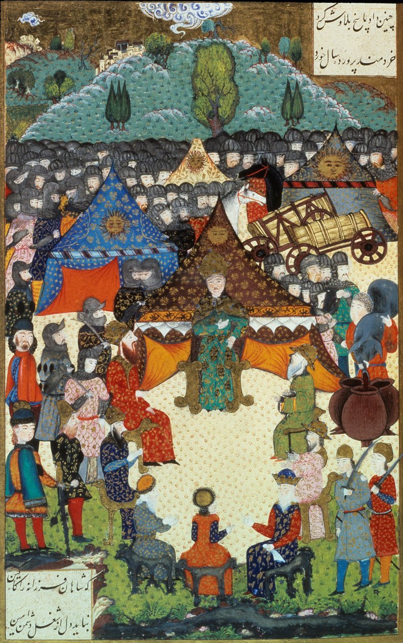 Representation of Sultan Suleiman I at His Court
