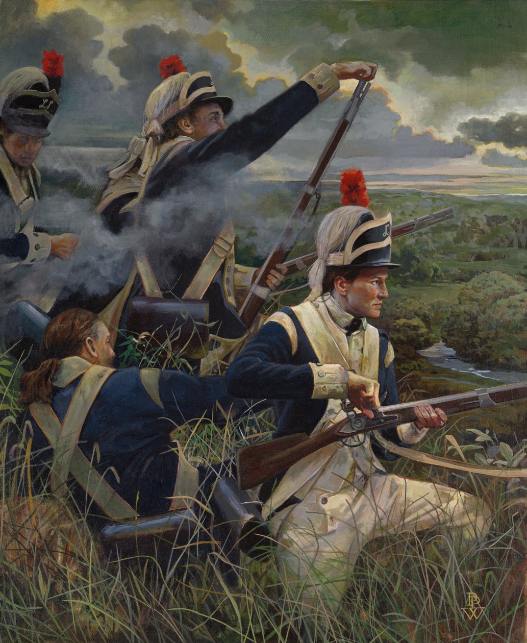Deborah Sampson by Pamela Patrick White: Fine art print