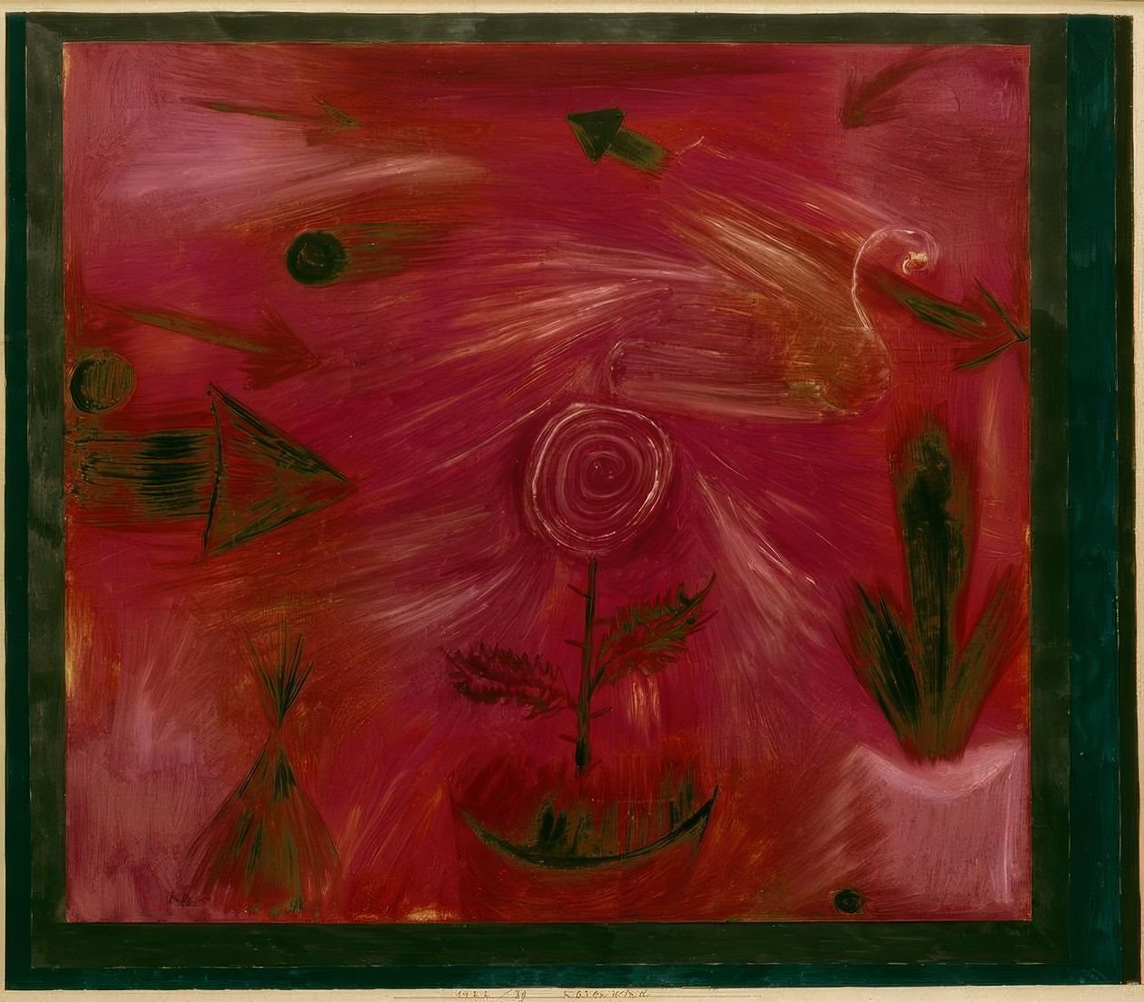 Rose Wind by Paul Klee: Premium art reproduction