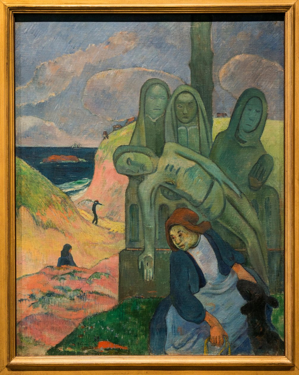 The Green Christ Paul Gauguin Yellow Christ After Gauguin By Paul