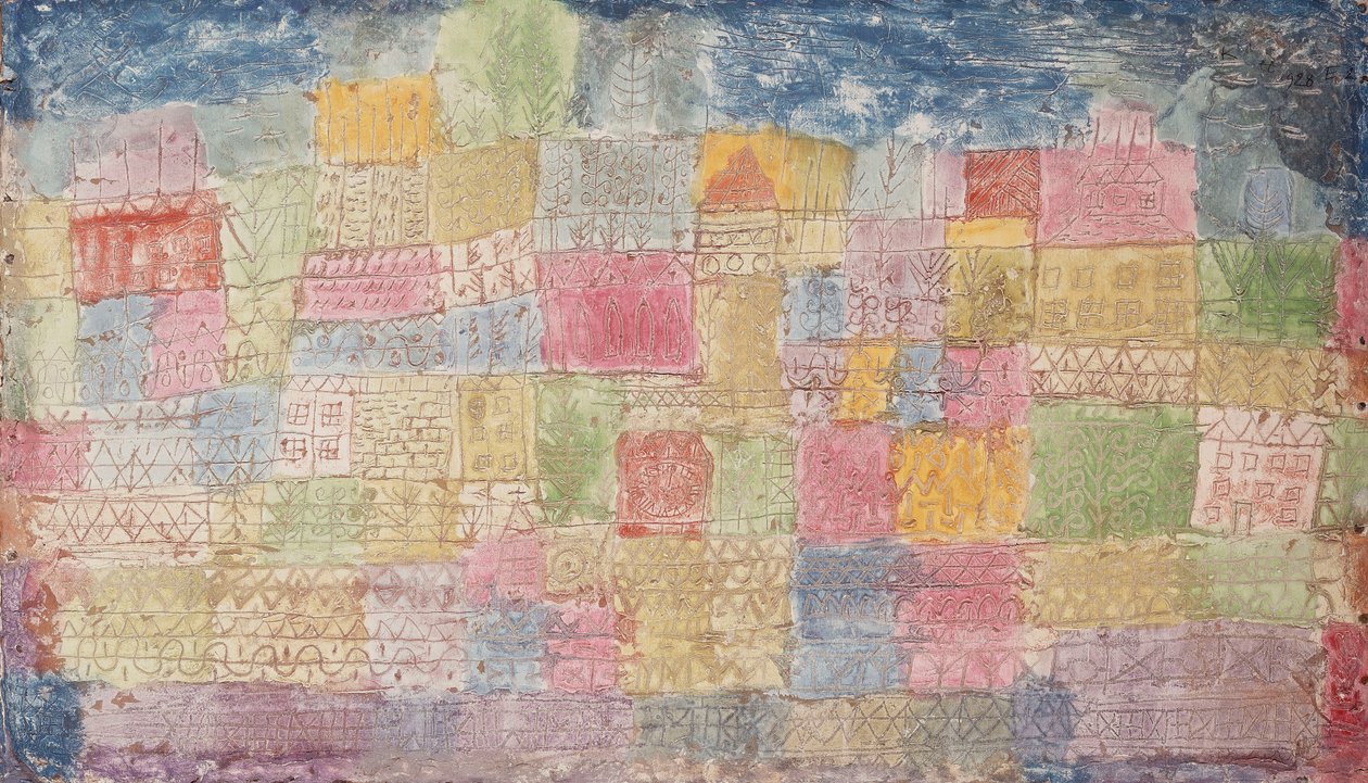 Colourful Landscape by Paul Klee: Buy fine art print