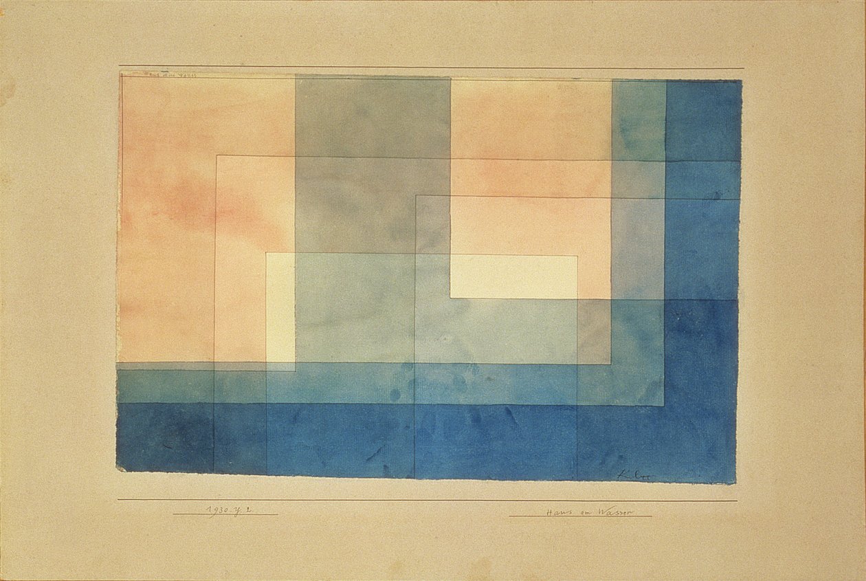 House on the Water by Paul Klee: Buy fine art print