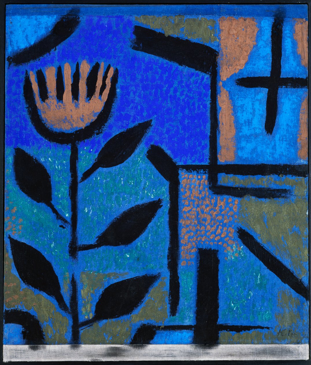 Night Flower by Paul Klee: Highest-quality art reproduction