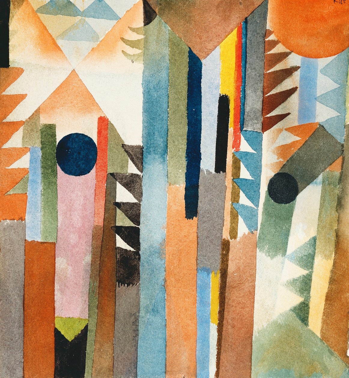 The Forest that Grew from the Seed by Paul Klee