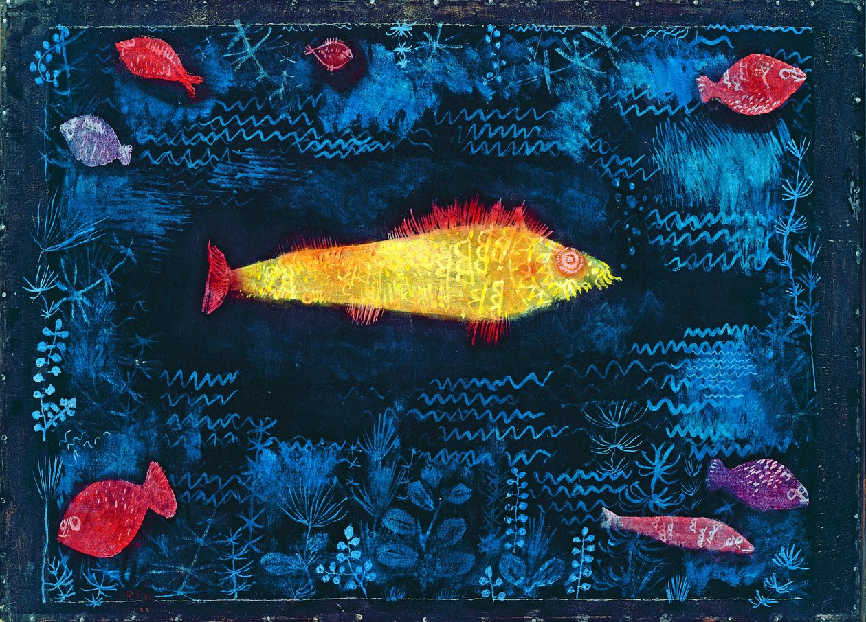 The Goldfish by Paul Klee: Highest-quality art reproduction