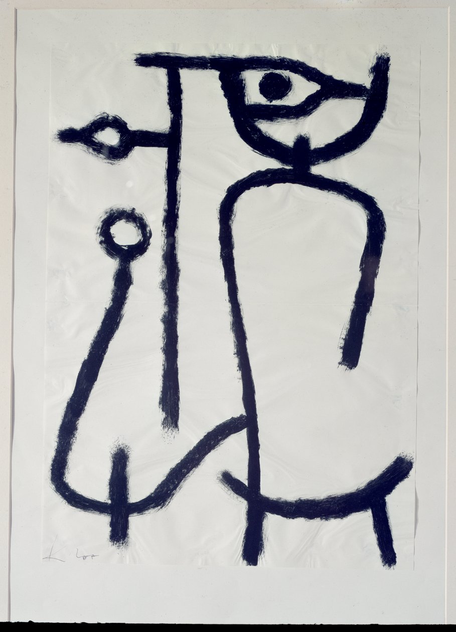 Woman Aside by Paul Klee: Highest-quality art reproduction