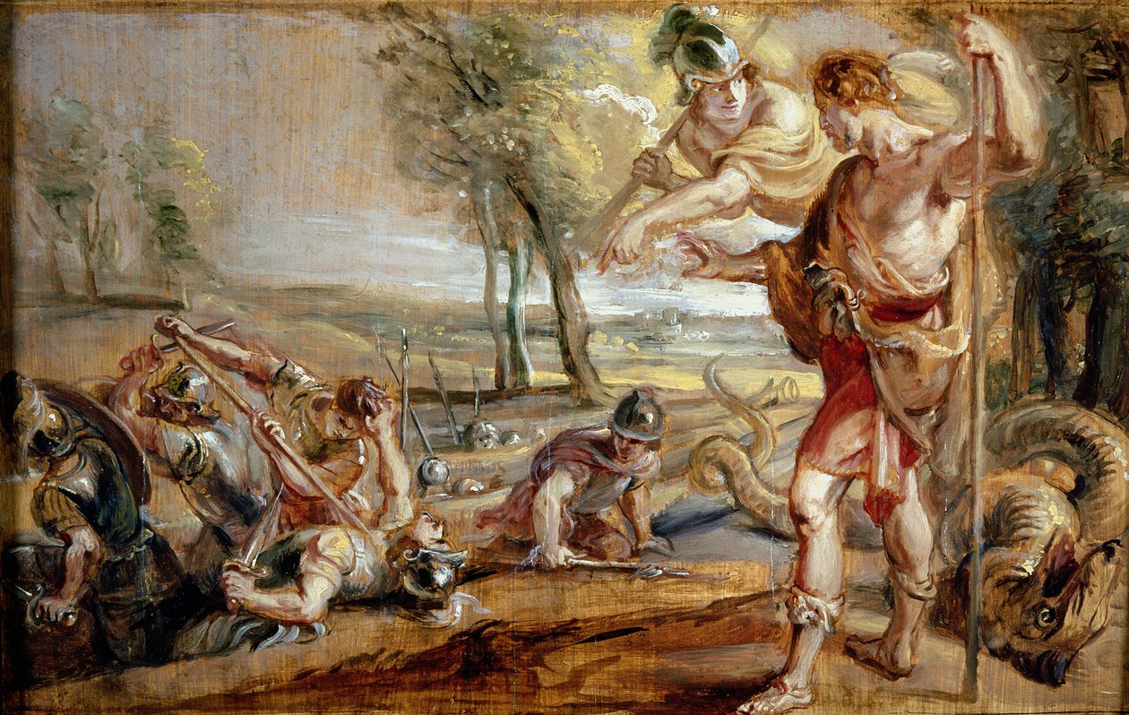 Cadmus Sowing the Dragon's Teeth by Peter Paul Rubens
