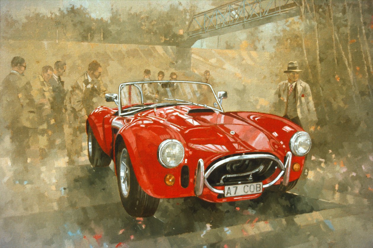 Cobra at Brooklands by Peter Miller: Buy fine art print