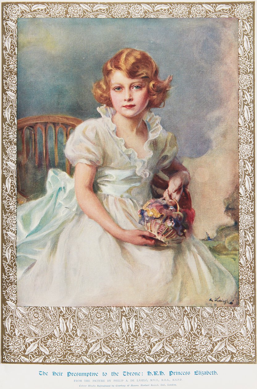 Princess Elizabeth, aged 7