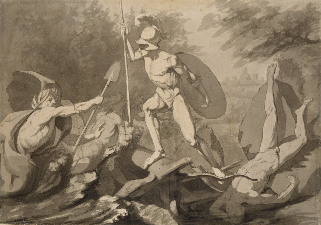 Fight of Achilles with the River Scamander