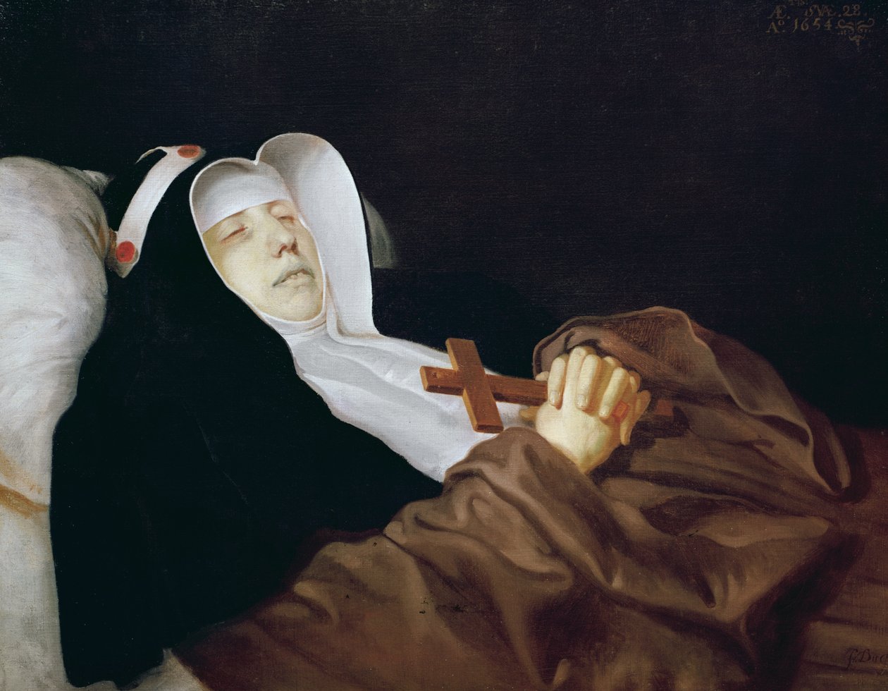 The Religious Order of Saint Bridget on her Deathbed, 1634