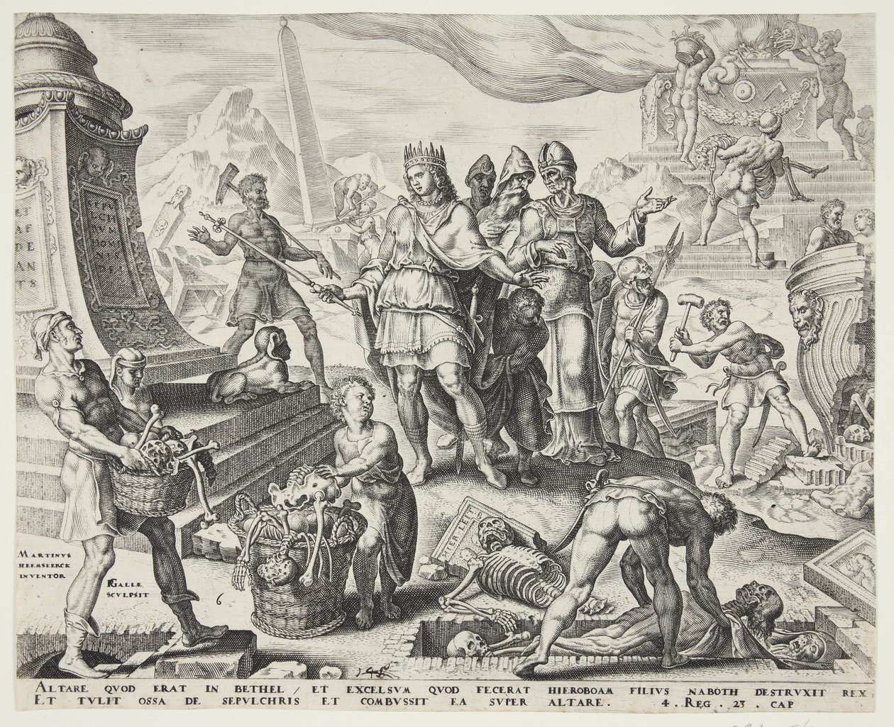 The Destruction of the Altar at Bethel and the Exhumation of the Bones ...