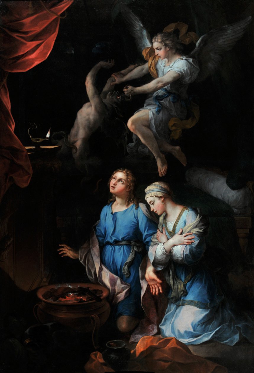 History of Tobie: First Wedding Night of Tobie and Sarra (Sarah, Sara)