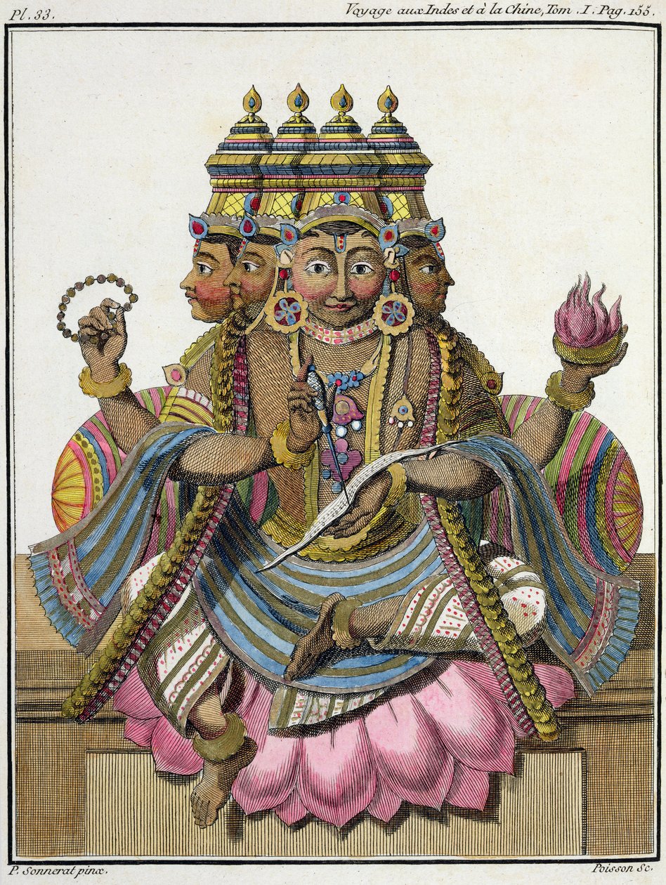 Hinduism Gods Brahma