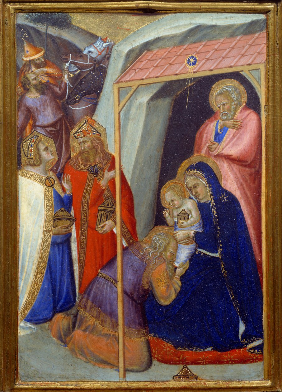 The Adoration of the Magi by Pietro Lorenzetti