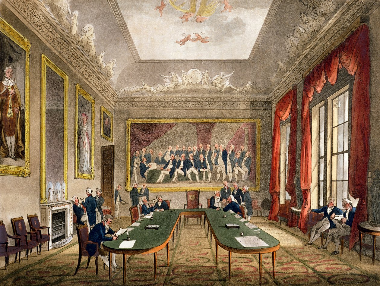 Trinity House from Ackermann's 'Microcosm of London'
