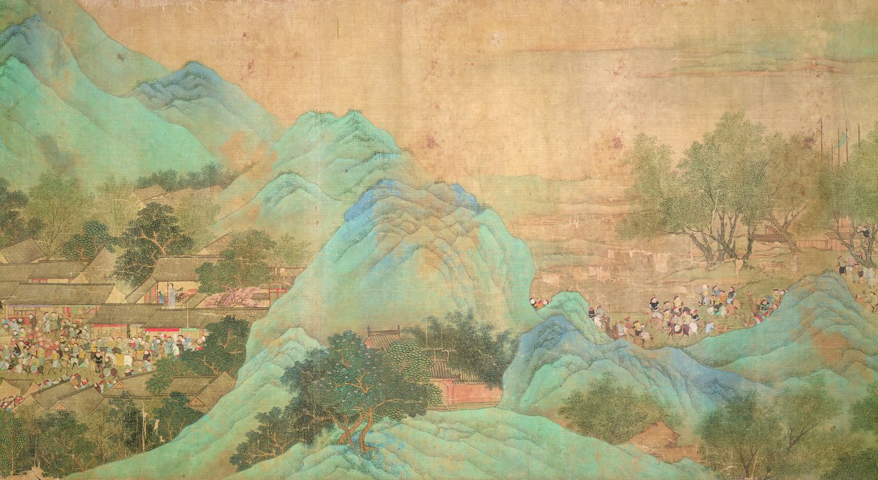 Emperor Kang Shi's tour of Kiang-Han in 1699, after Chaio Ping Chen