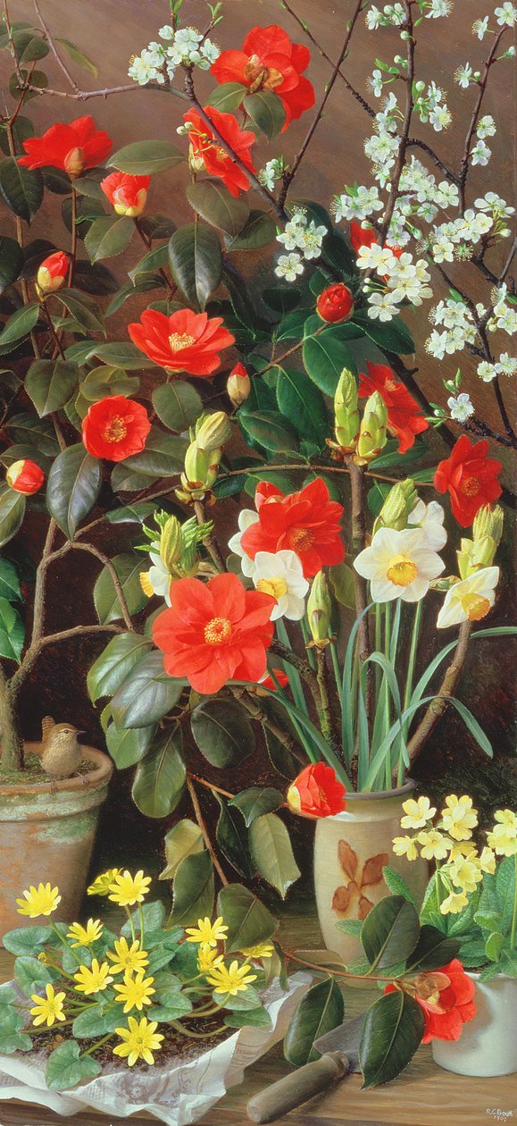 April Painting by Raymond Booth: Buy fine art print