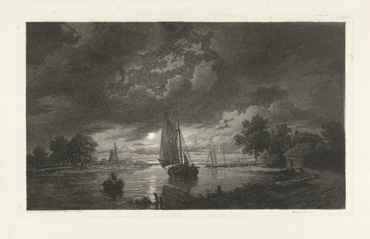 River View by Remigius Adrianus Haanen: Buy fine art print