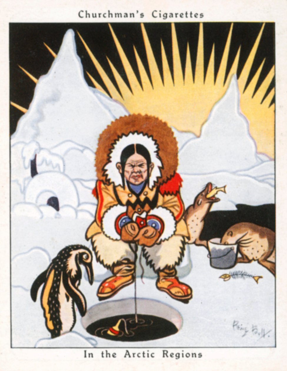 In the Arctic Regions by René Bull: Buy fine art print