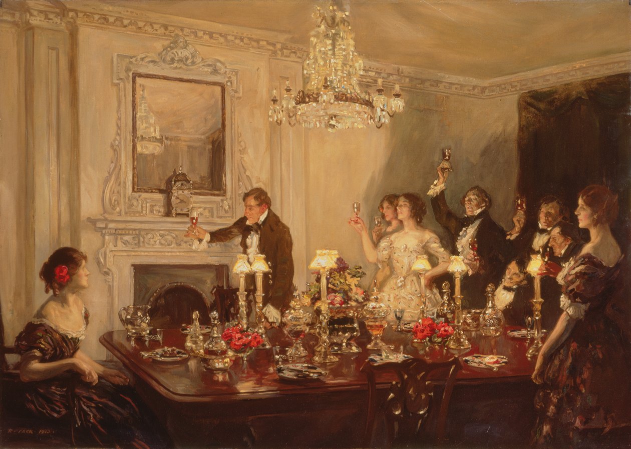 The Toast by Richard Jack: Highest-quality art reproduction