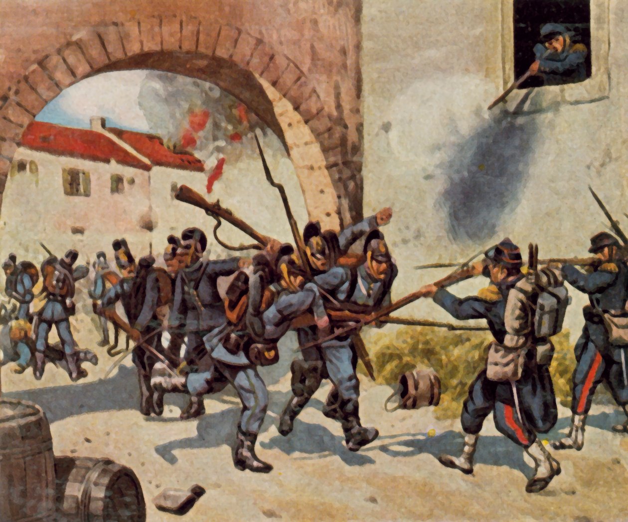 The Battle of Sedan by Richard Knotel: Buy fine art print