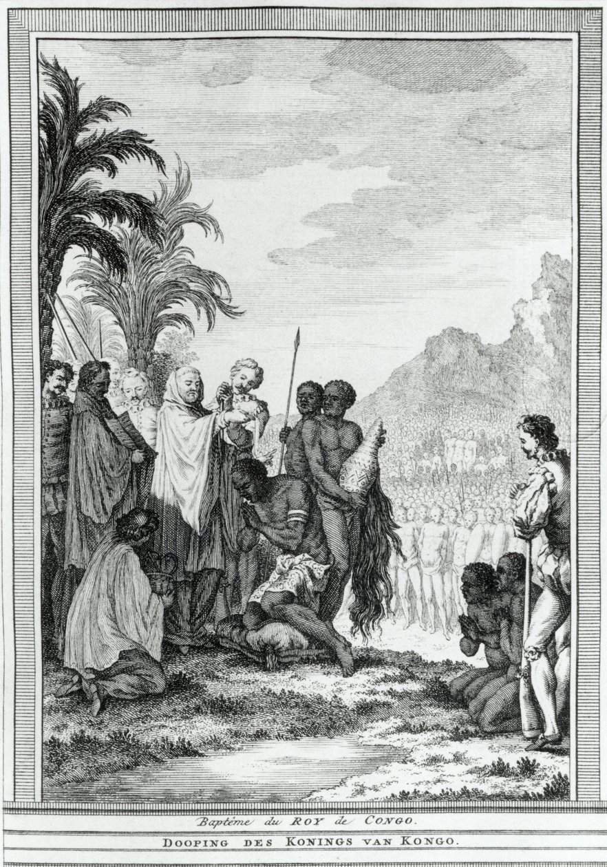 The Baptism of the King of Congo by Robert Benard