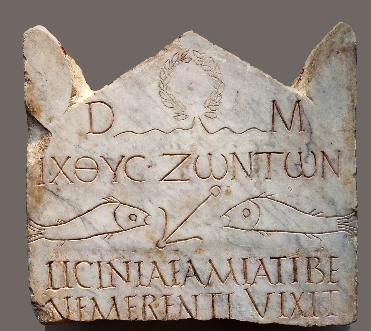 Funerary Stele of Licinia Amias, from the Area of the Vatican ...
