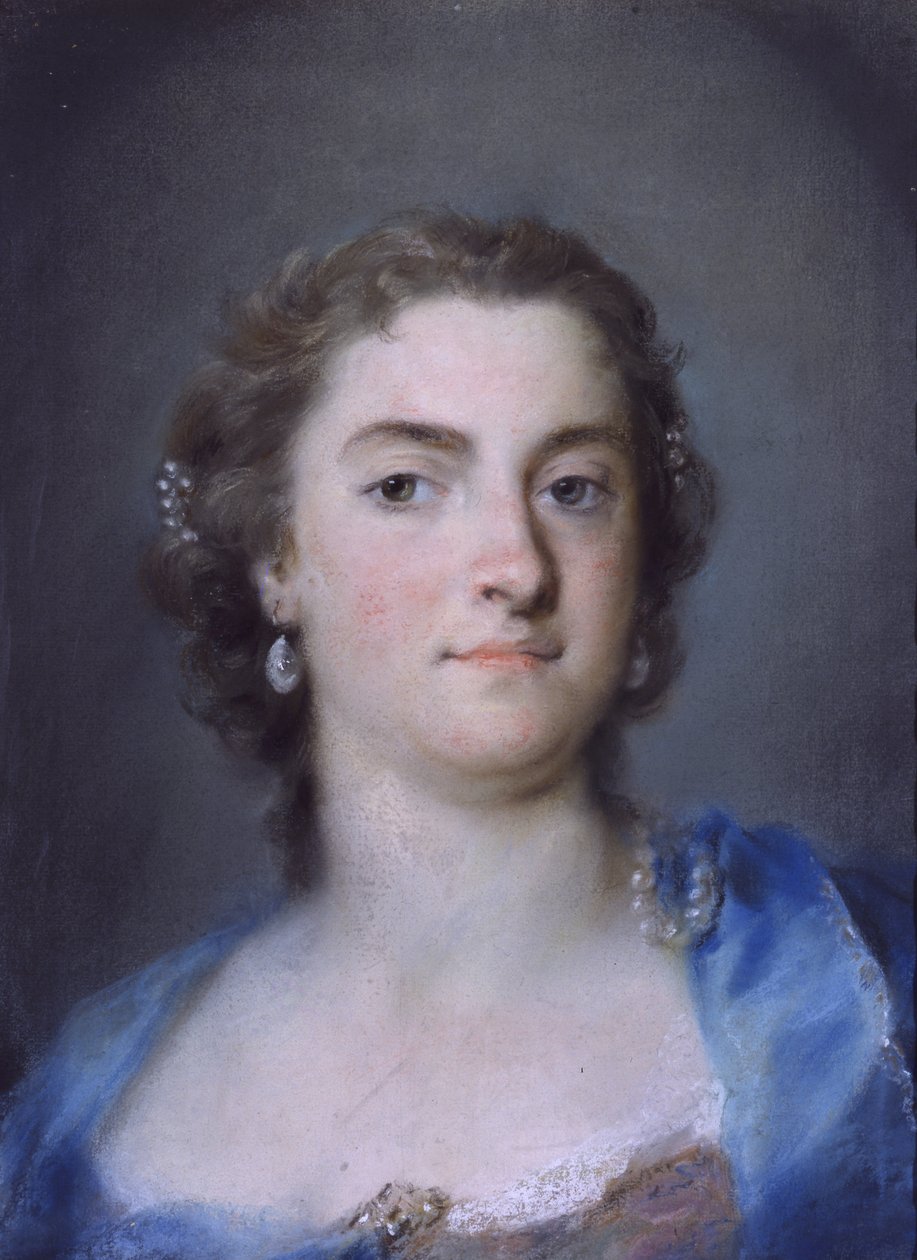 Portrait of Faustina Bordoni Hasse by Rosalba Carriera