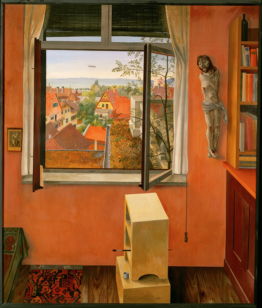 The Window by Rudolf Wacker: Premium art reproduction