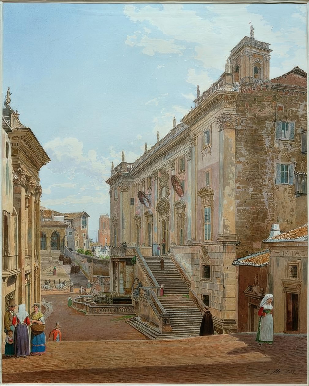 Rome (Italy) by Rudolf von Alt: Buy fine art print