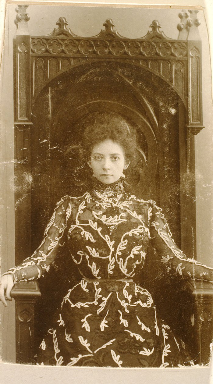 Portrait of the Actress Vera Komissarzhevskaya